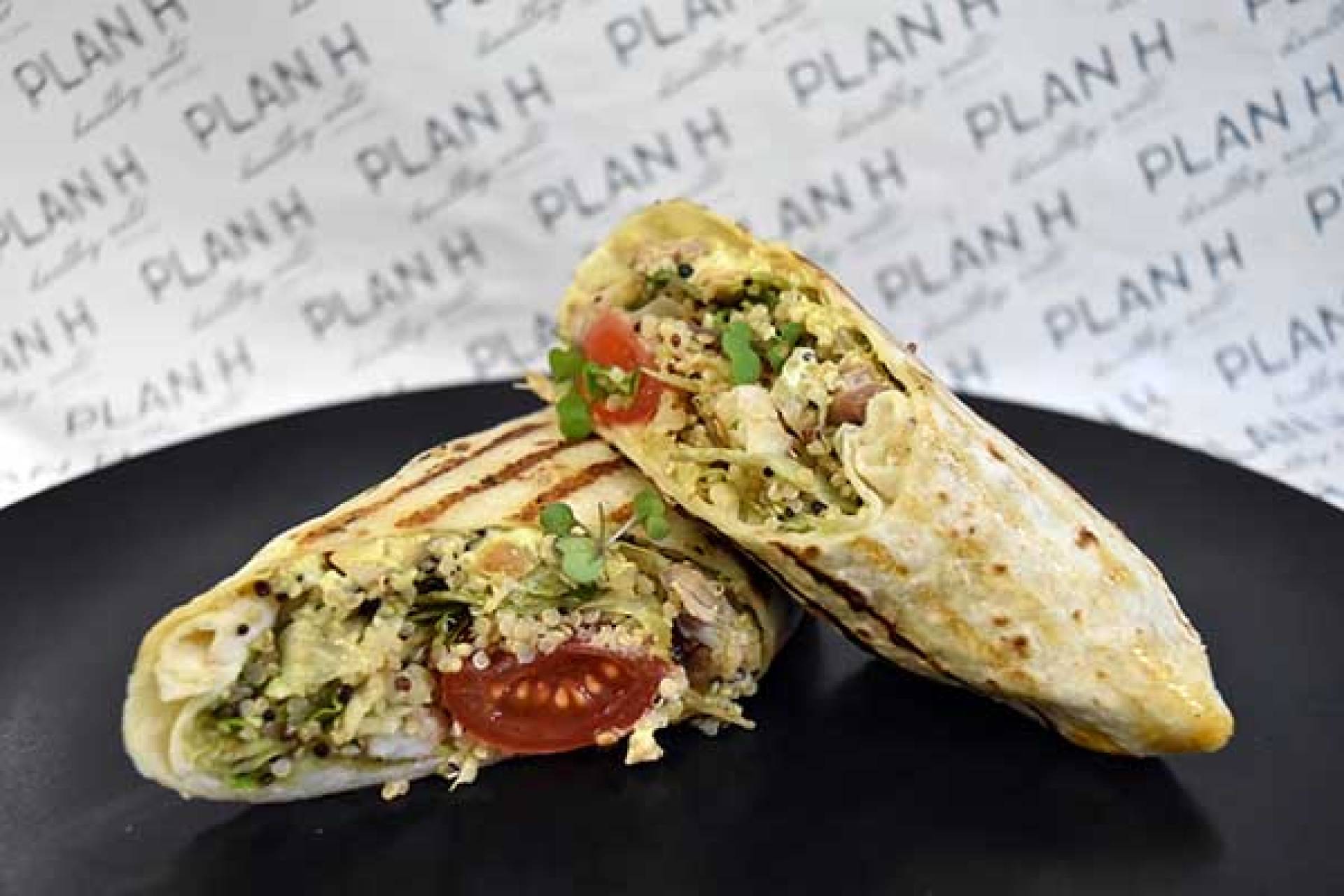 QUINOA CHICKEN WRAP - Plan H Malta