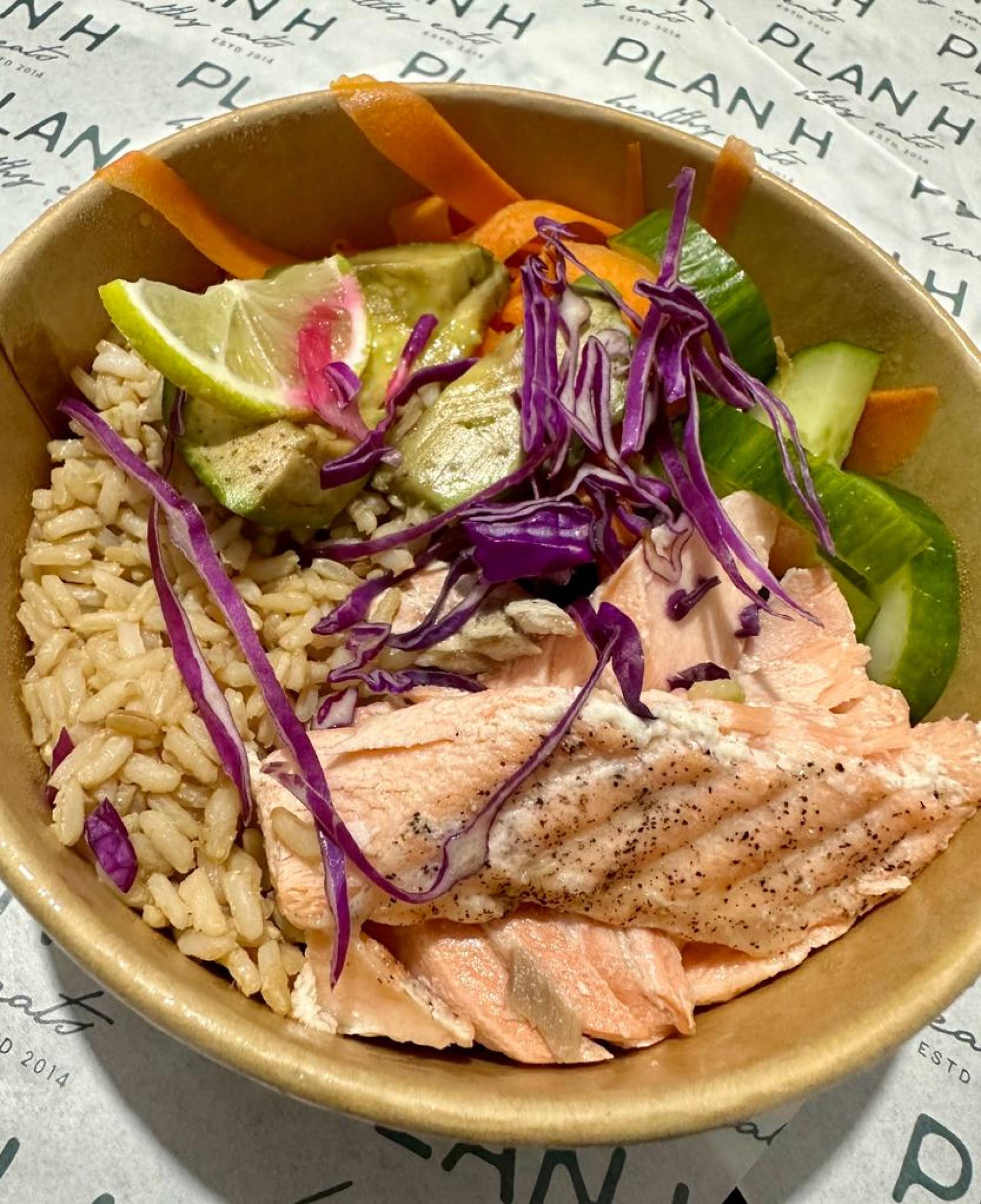 MP 849- SALMON POKE BOWL - Plan H Malta